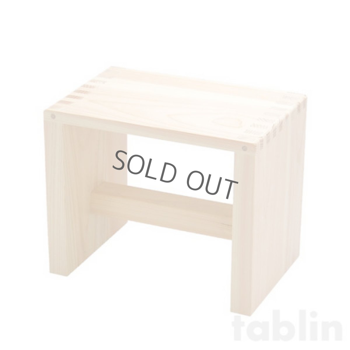 Japanese Hinoki bath chair natural wood Stool yc H21cm - tablinstore